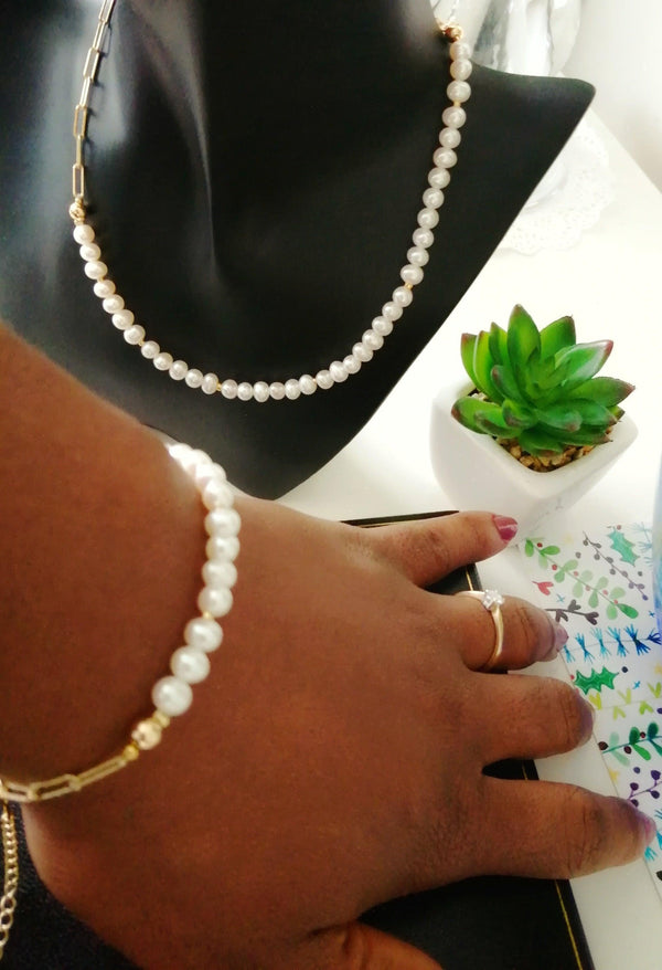 Iris Freshwater Pearl Set – Whitestone Jewellery